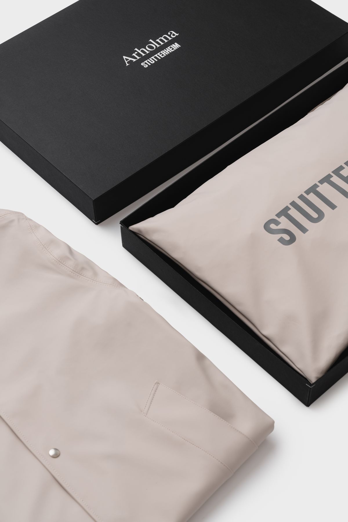 Arholma Raincoat Light Sand | STUTTERHEIM US