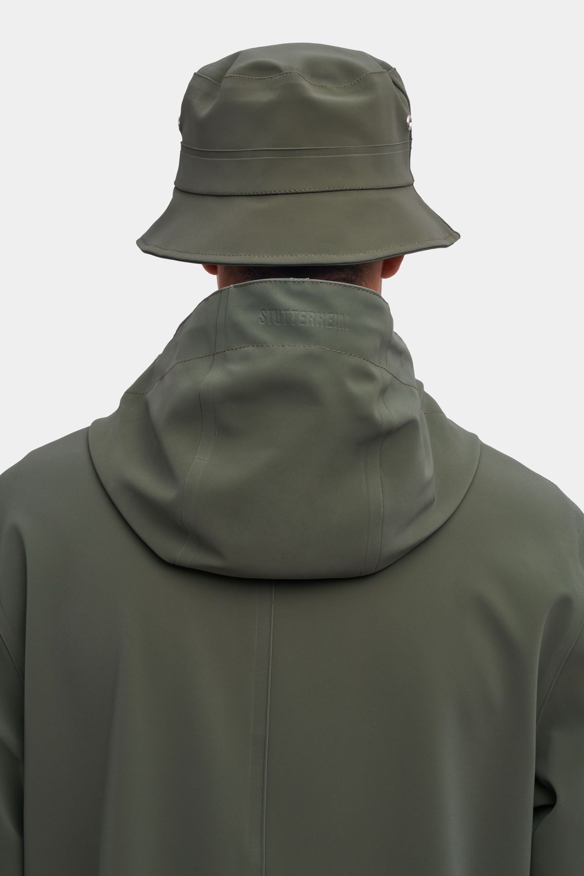 Beckholmen Matte Bucket Hat Dark Green | STUTTERHEIM US