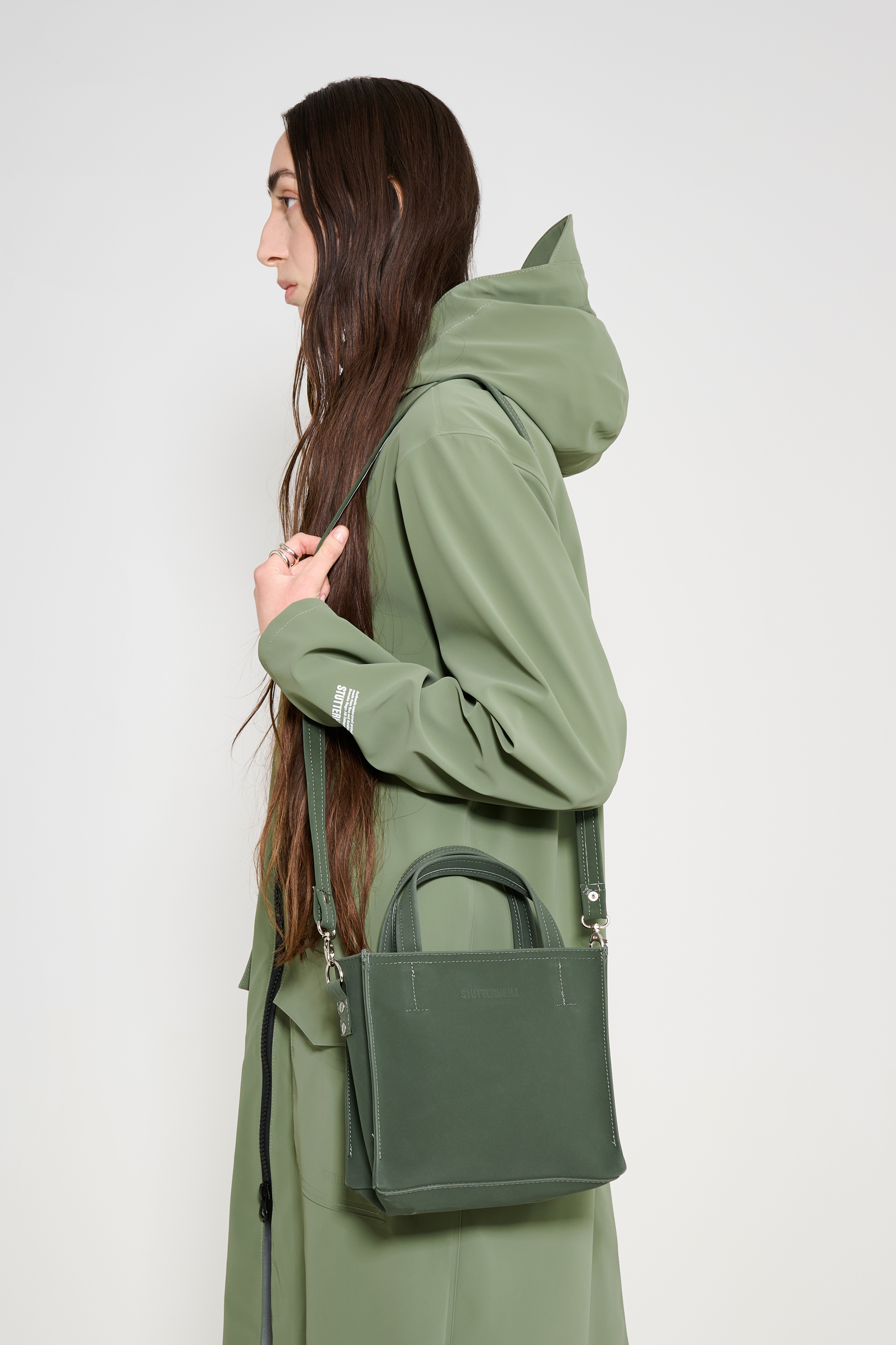Biblio Bag Matte Green | STUTTERHEIM US