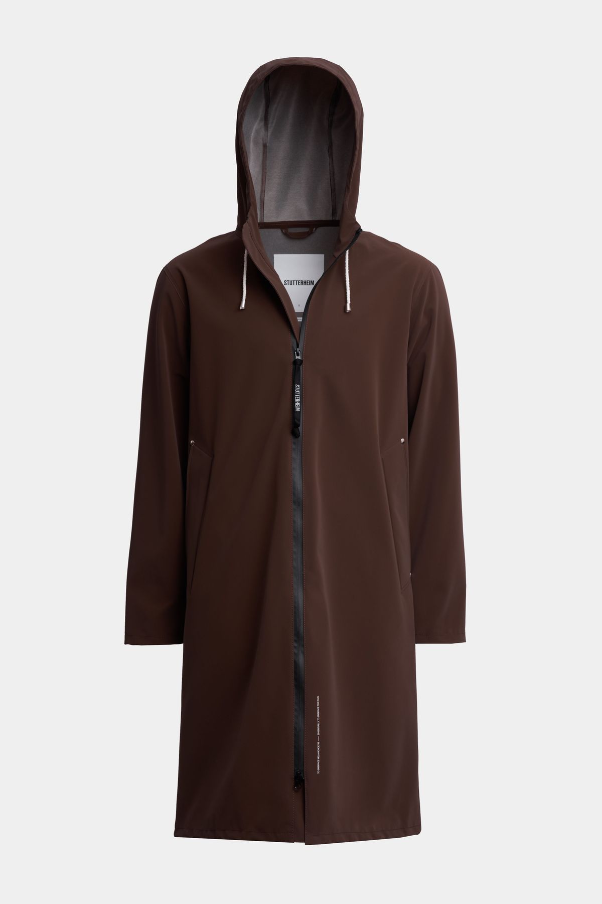 Camden Lightweight Matte Parka Dark Brown | STUTTERHEIM US