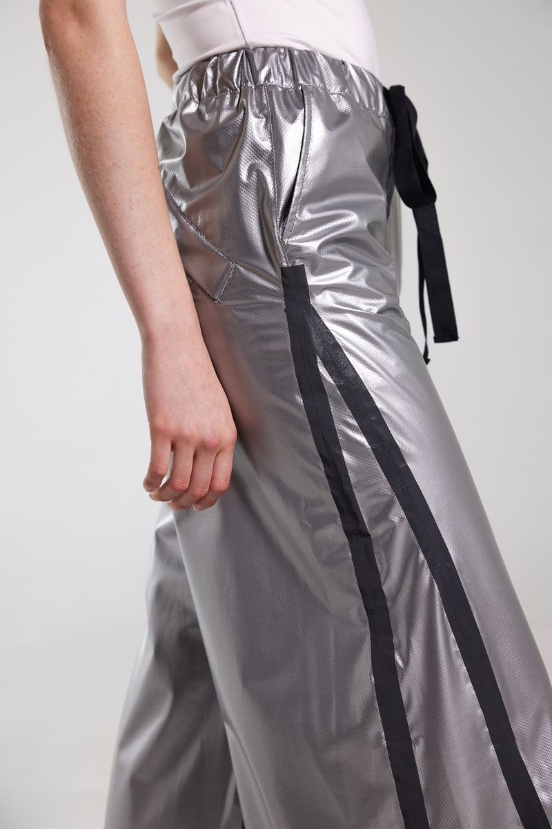 Karla Trousers Tape Silver | STUTTERHEIM US