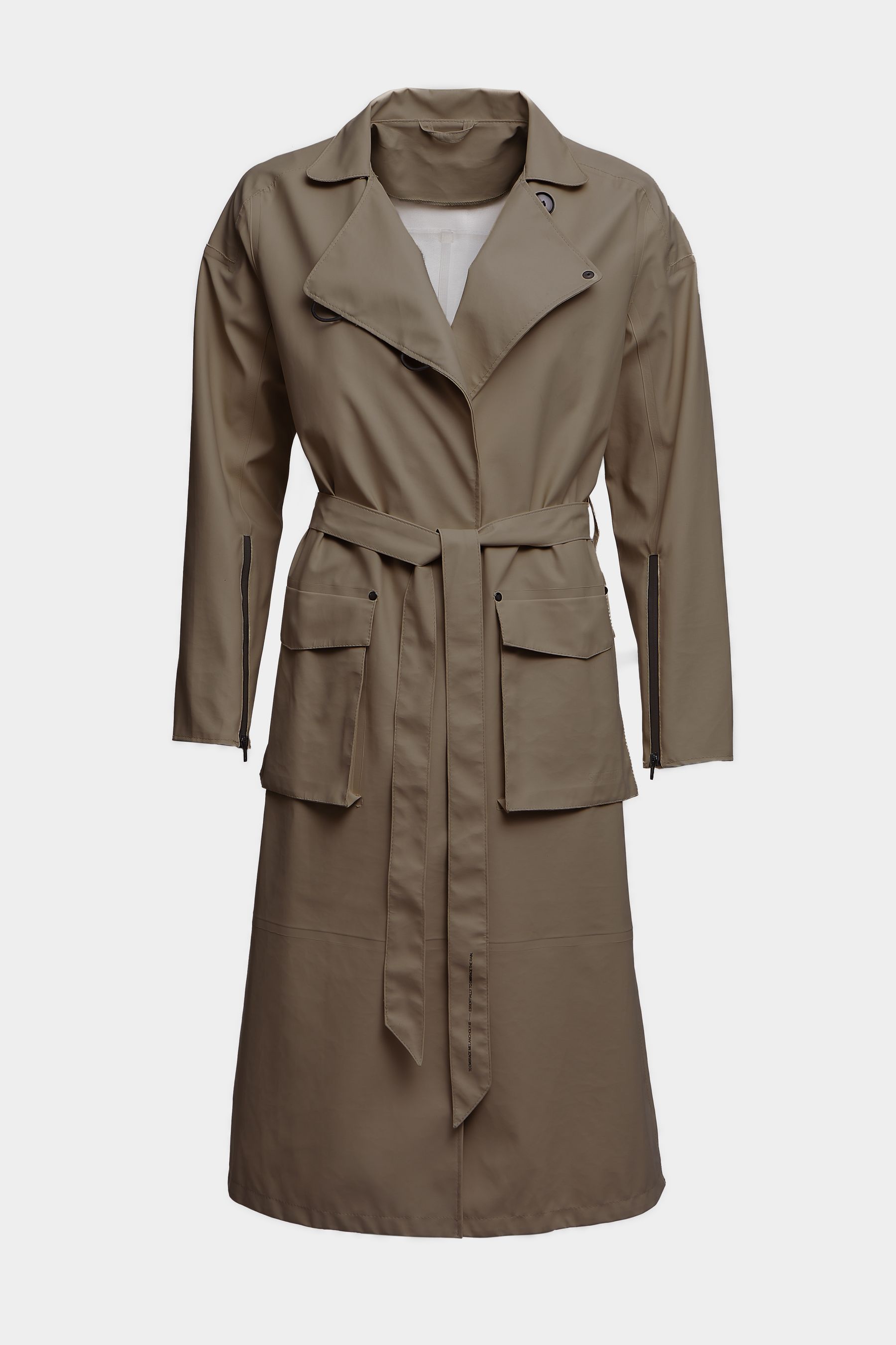 Kista Lightweight Trench Coat Mole | STUTTERHEIM US