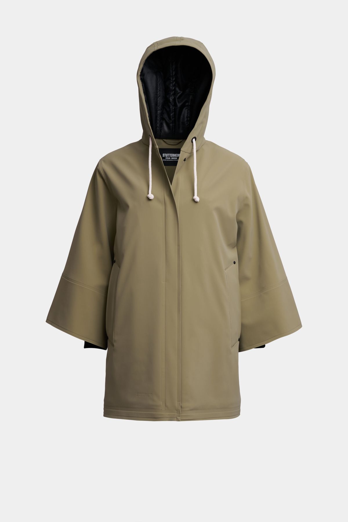 Lubban Winter Matte Raincoat Aloe | STUTTERHEIM US