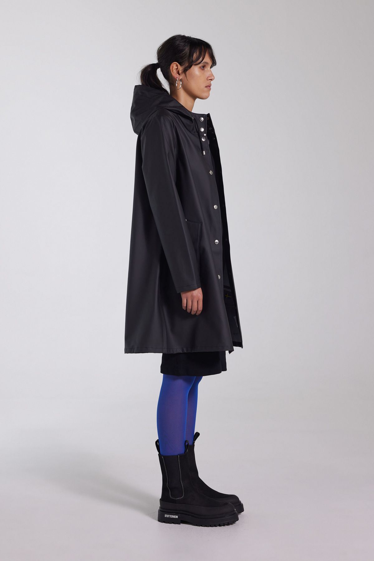 Mosebacke Lightweight Raincoat Black | STUTTERHEIM US