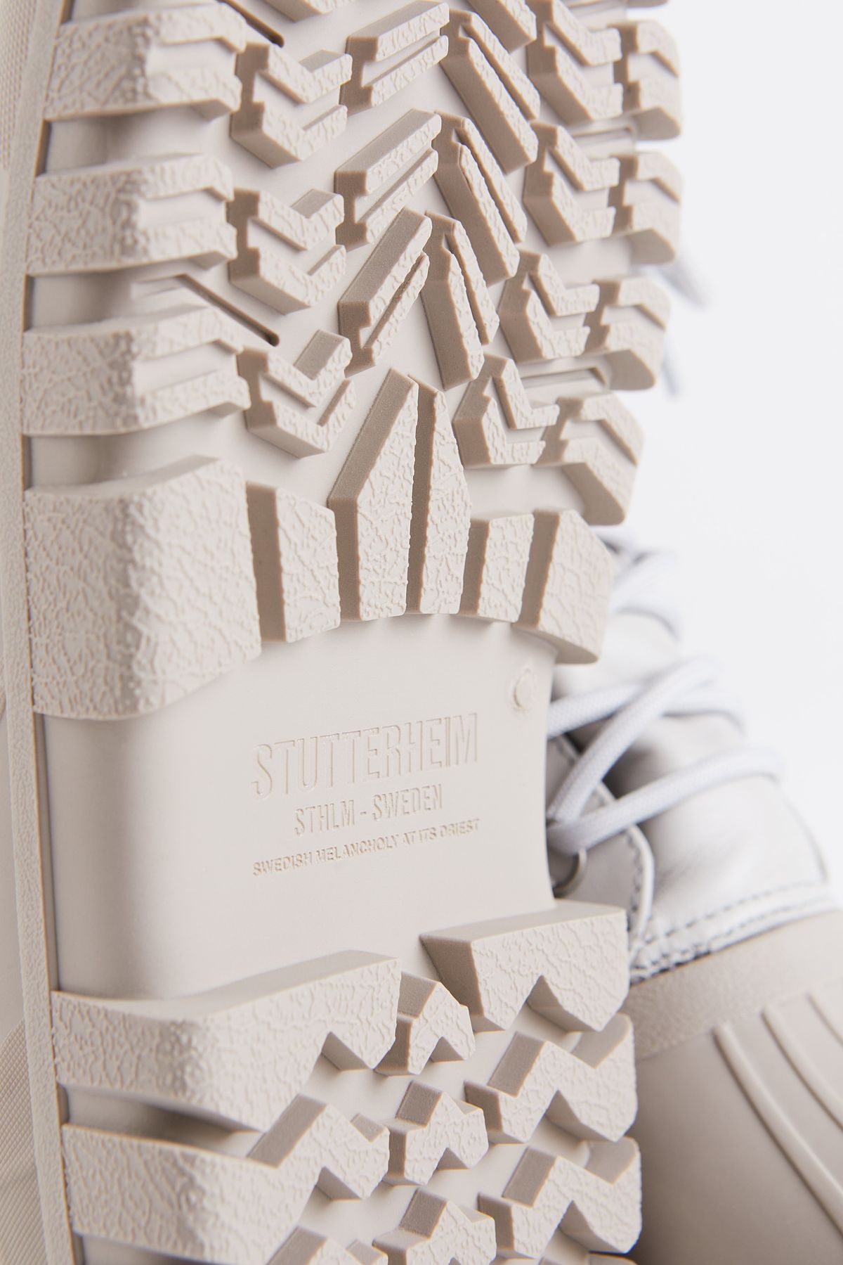 Patrol Boot Leather Ivory | STUTTERHEIM US