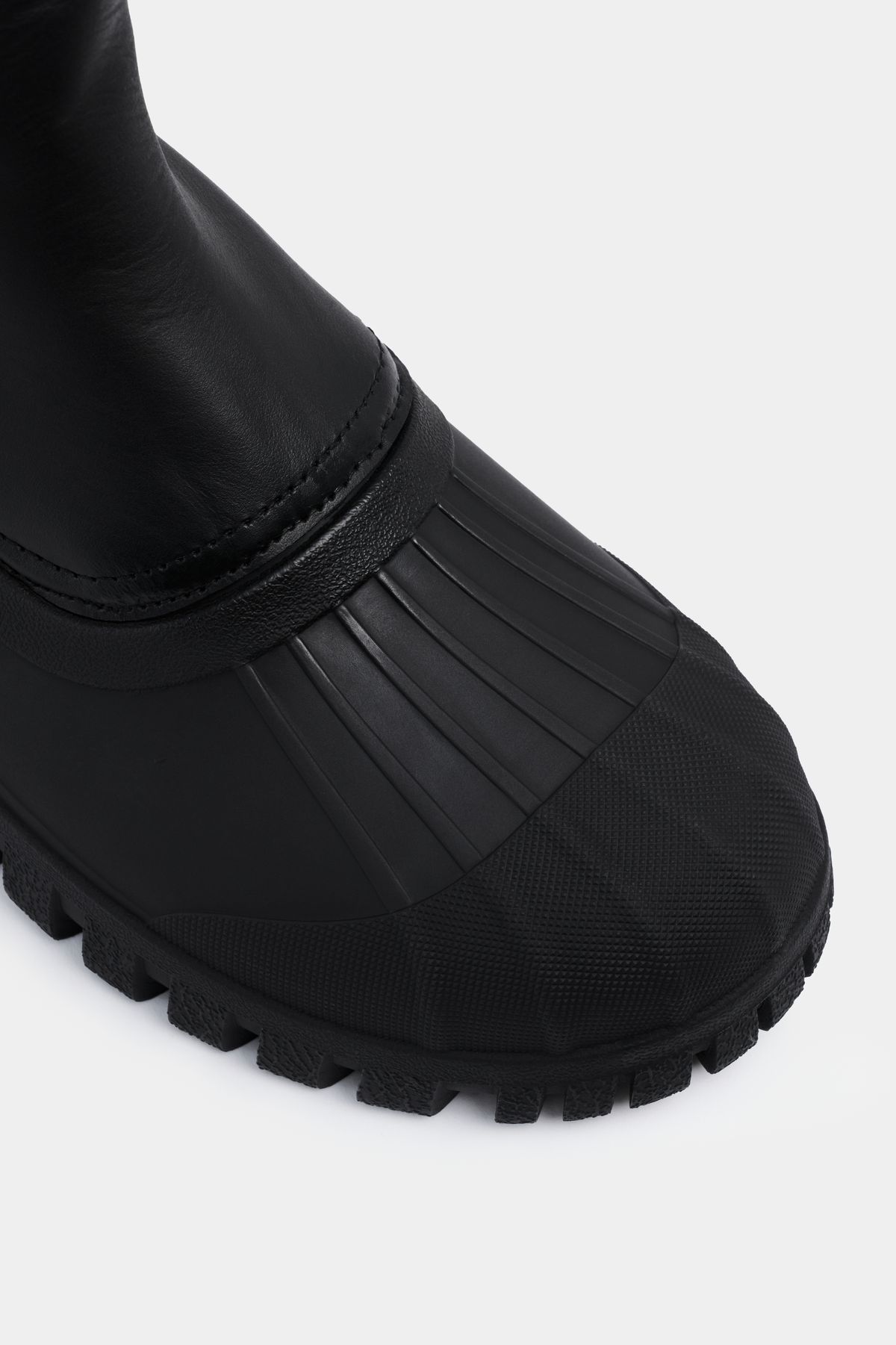 Patrol Boot Shaft Leather Black | STUTTERHEIM US