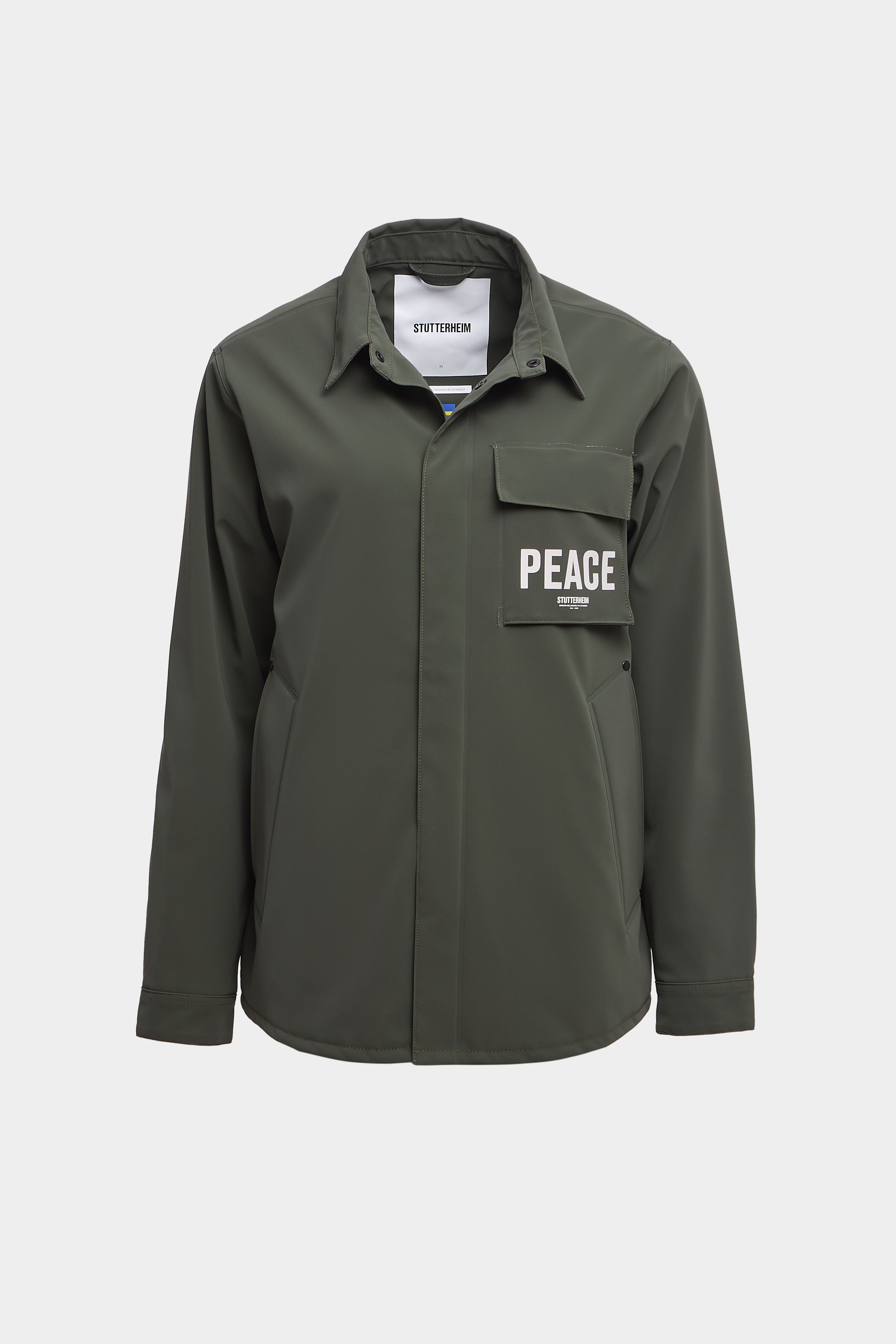 Ringen Matte Winter Overshirt Dark Green | STUTTERHEIM US