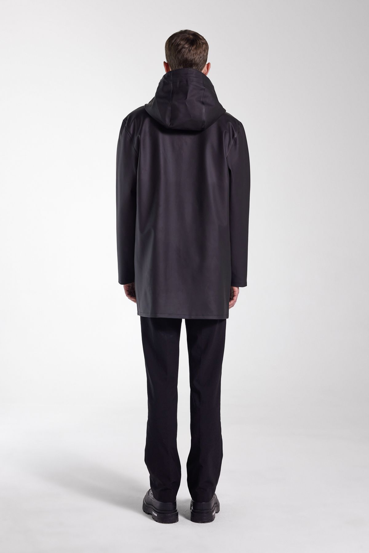 Stockholm Raincoat Black | STUTTERHEIM US