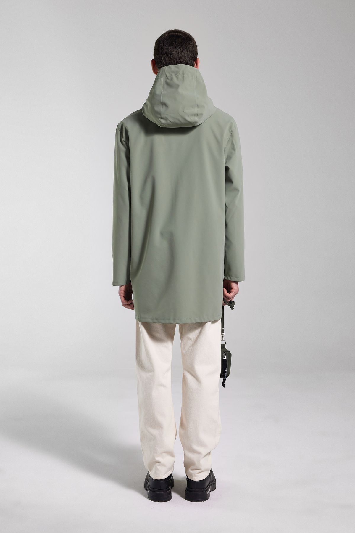 Stockholm Lightweight Zip Matte Raincoat Comet | STUTTERHEIM US