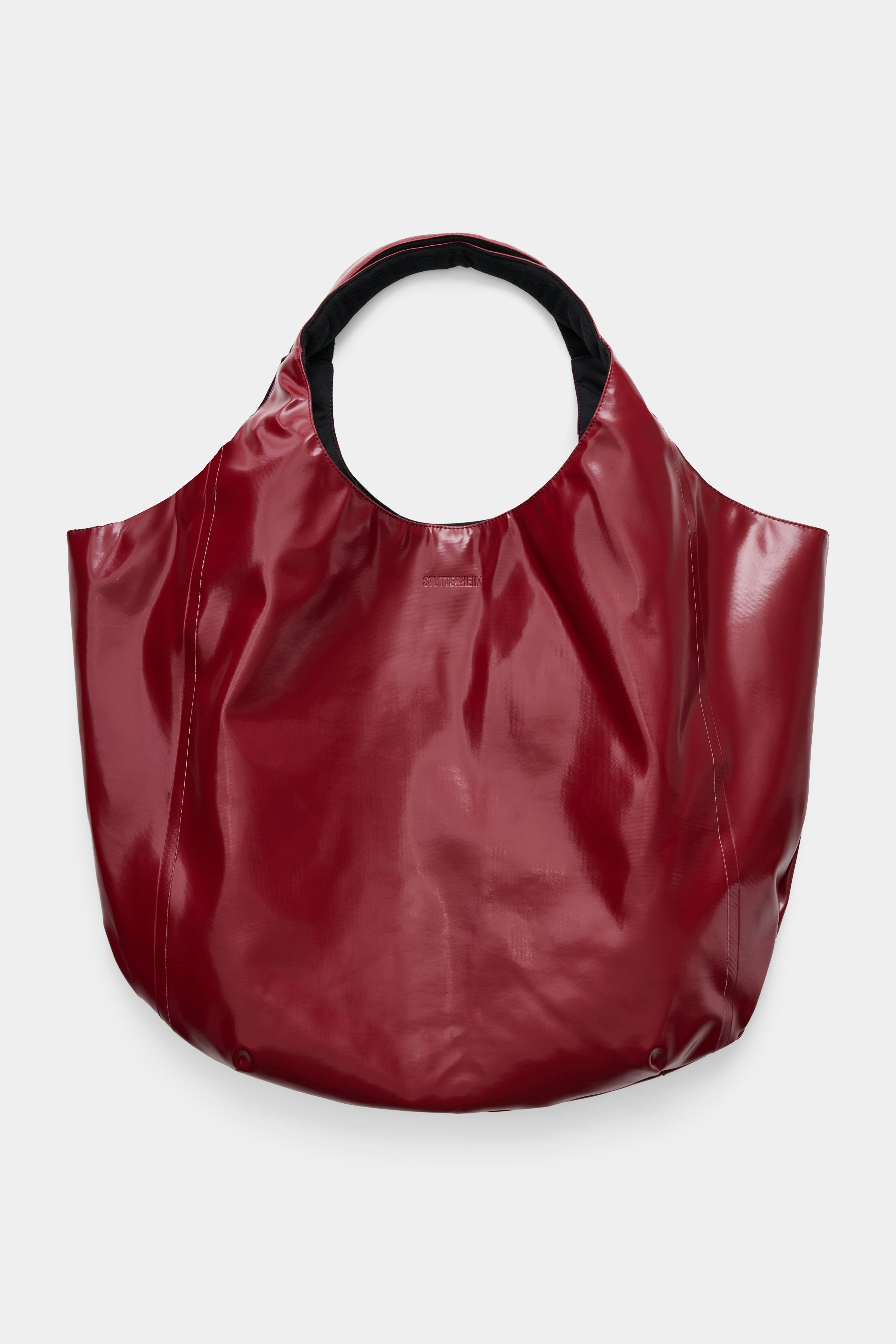 Svea Puffer Bag Opal Burgundy | STUTTERHEIM US
