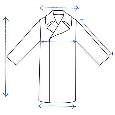 Rosenbad Long Double Breasted Overcoat Black | STUTTERHEIM US